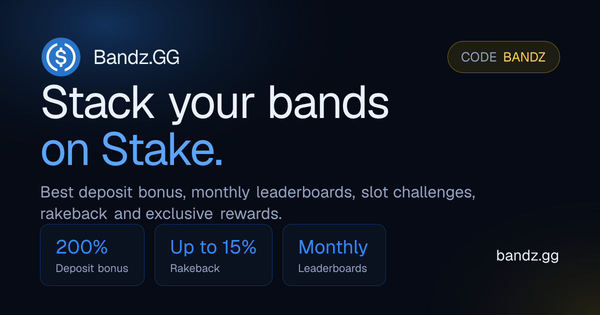 Bandz.GG — Stack your bands on Stake.